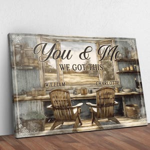 You and Me We Got This Wall Decor | Couple Name Sign | Couple Kitchen ...