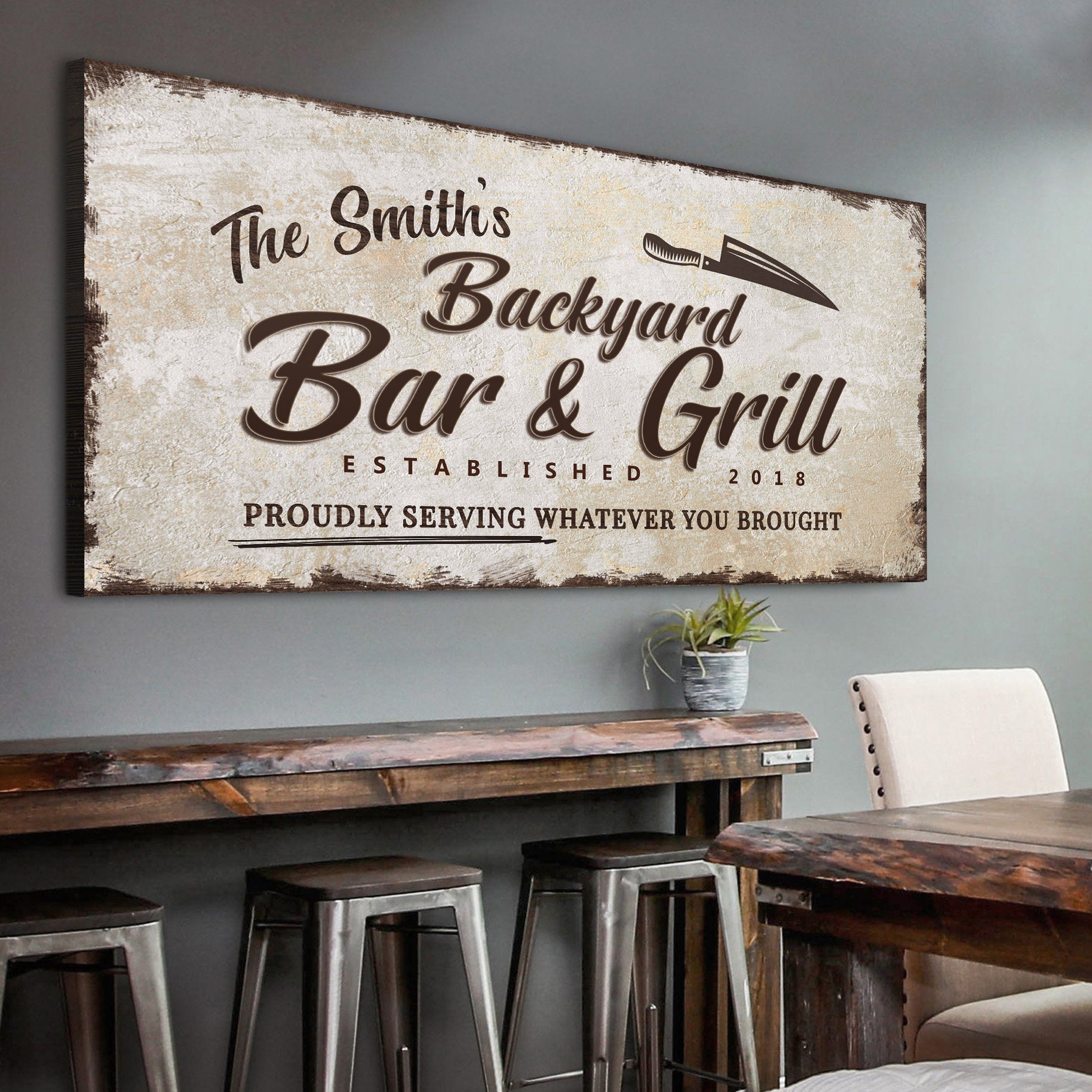 Bar B Q Covers Canvas