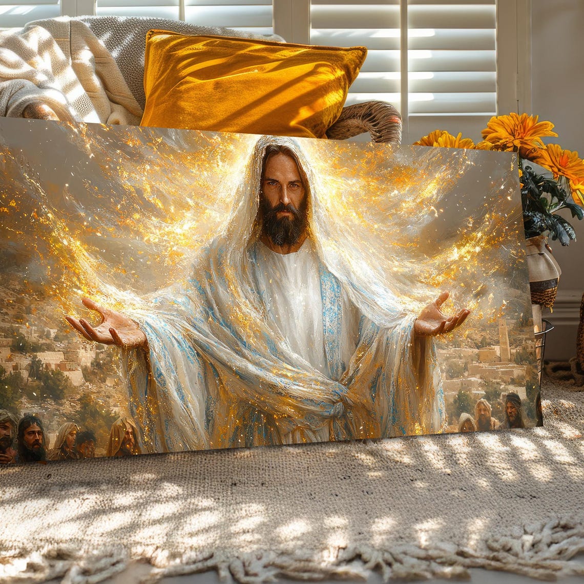 Creator Faith Wall Art | Jesus Canvas Wall Decor | Christian Home Decor ...