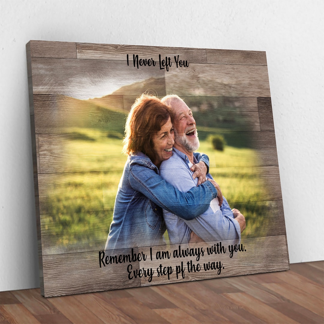 Loved One Memorial Portrait | Memorial Gift Wife Portrait | in Loving ...