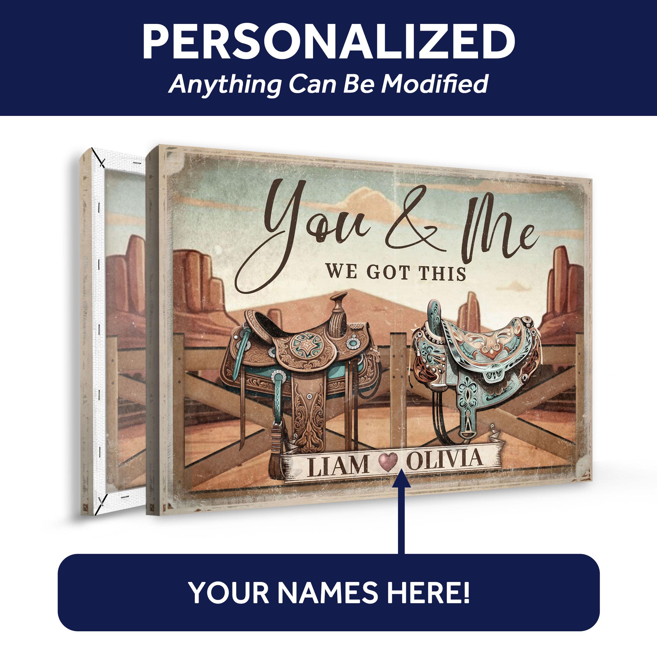 You And Me You And Me We Got Ths Cowboy Poster | Cowboy Posters, Poster ...