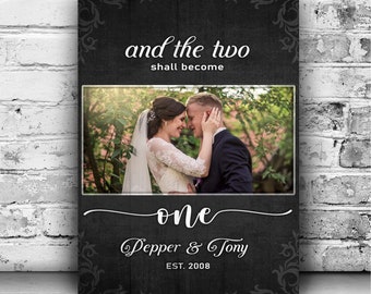 Two Shall Become One Favor Copper Wedding Collection Favor Pressed ...