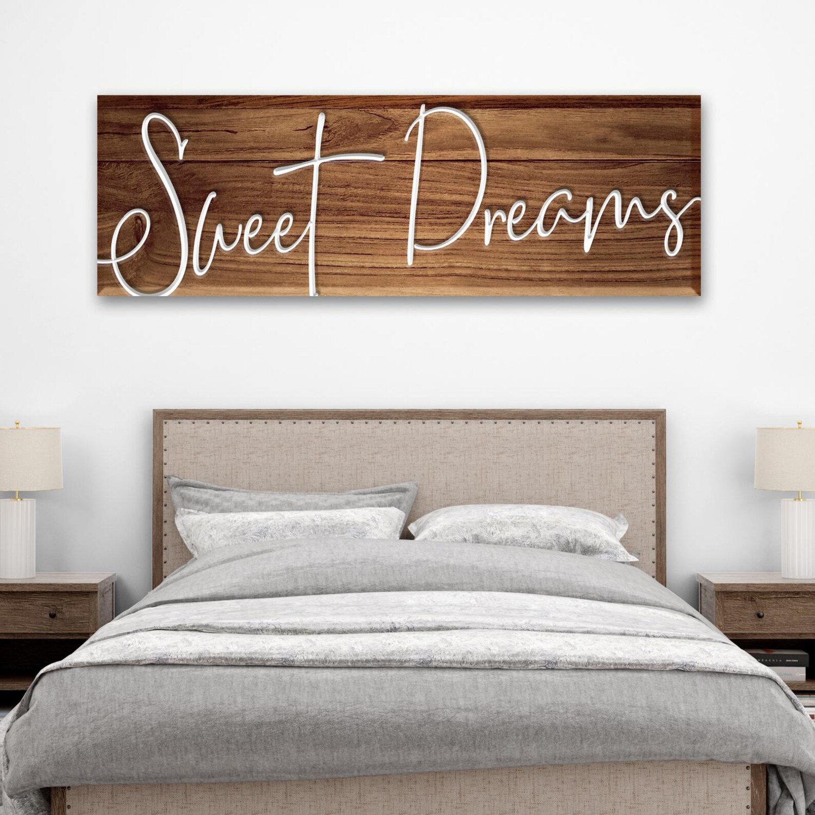 Sweet Dreams Sign | Personalized Bedroom Decor | Wall Decor Master ...