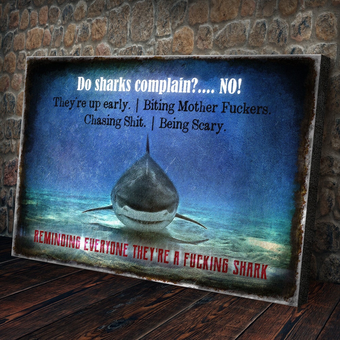 Personalized Gym Sign | Custom Gym Shark Wall Art | Motivational Gym ...