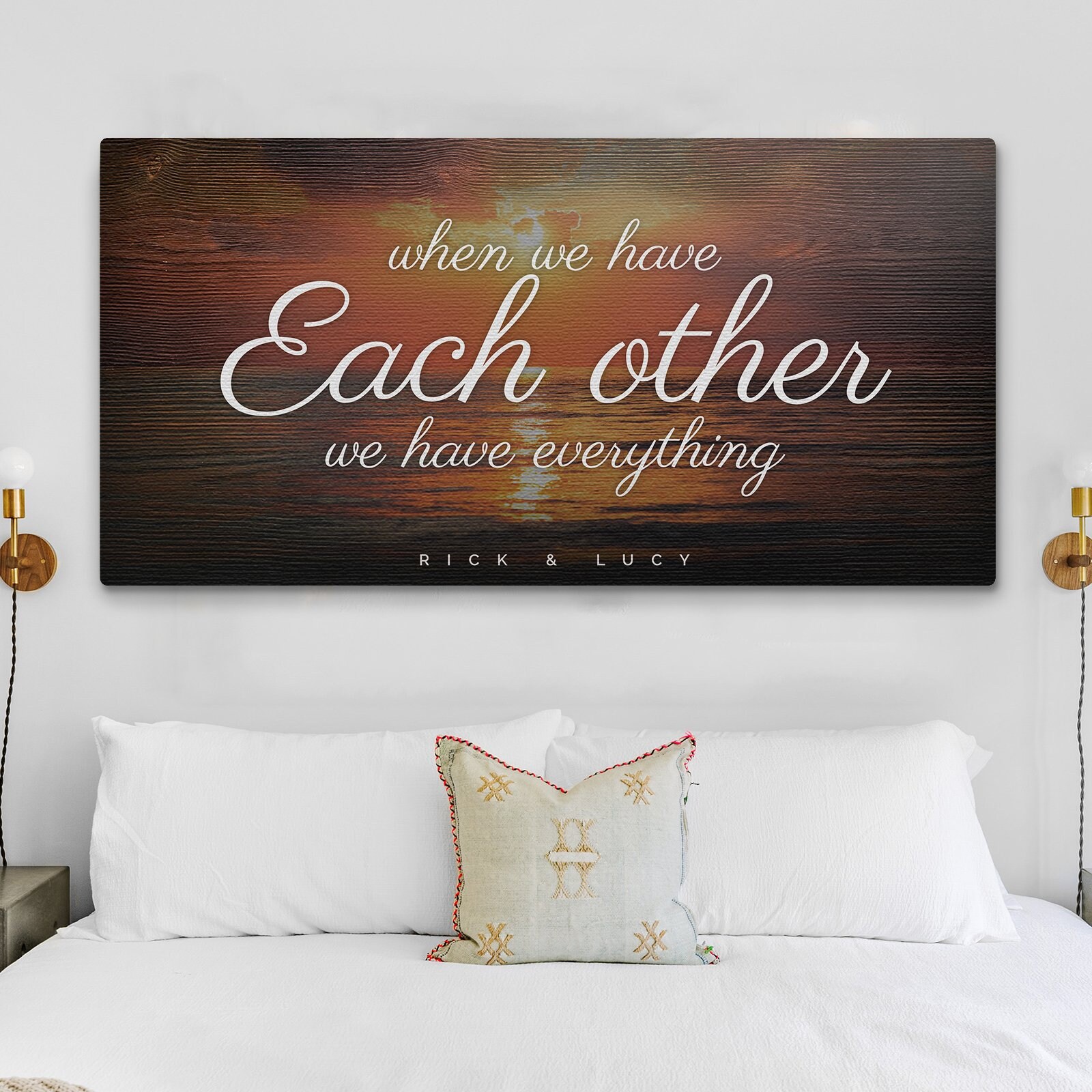 When We Have Each Other We Have Everything Sign | Wedding Anniversary ...
