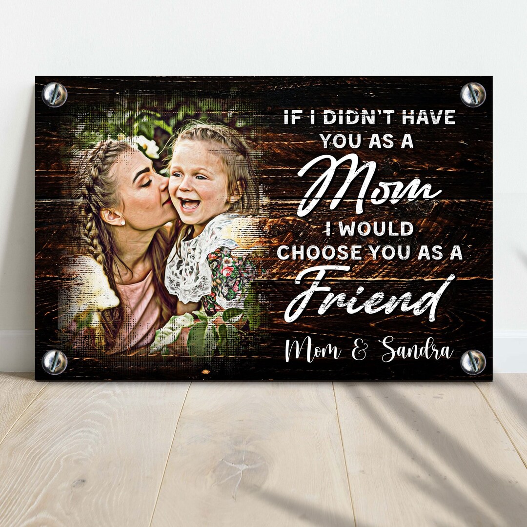 Personalized Mother's Day Gift Sign | Personalized Gift for Mom ...
