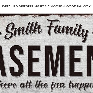 Basement Bar Sign Bar Sign for Home Bar Wall Art Personalized Basement ...