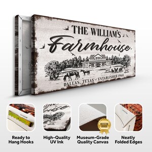 Farmhouse Decor | Farmhouse Sign | Home Decor Farmhouse | Personalized ...