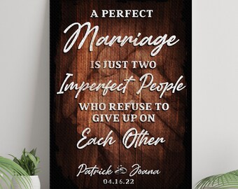A Perfect Marriage - Etsy