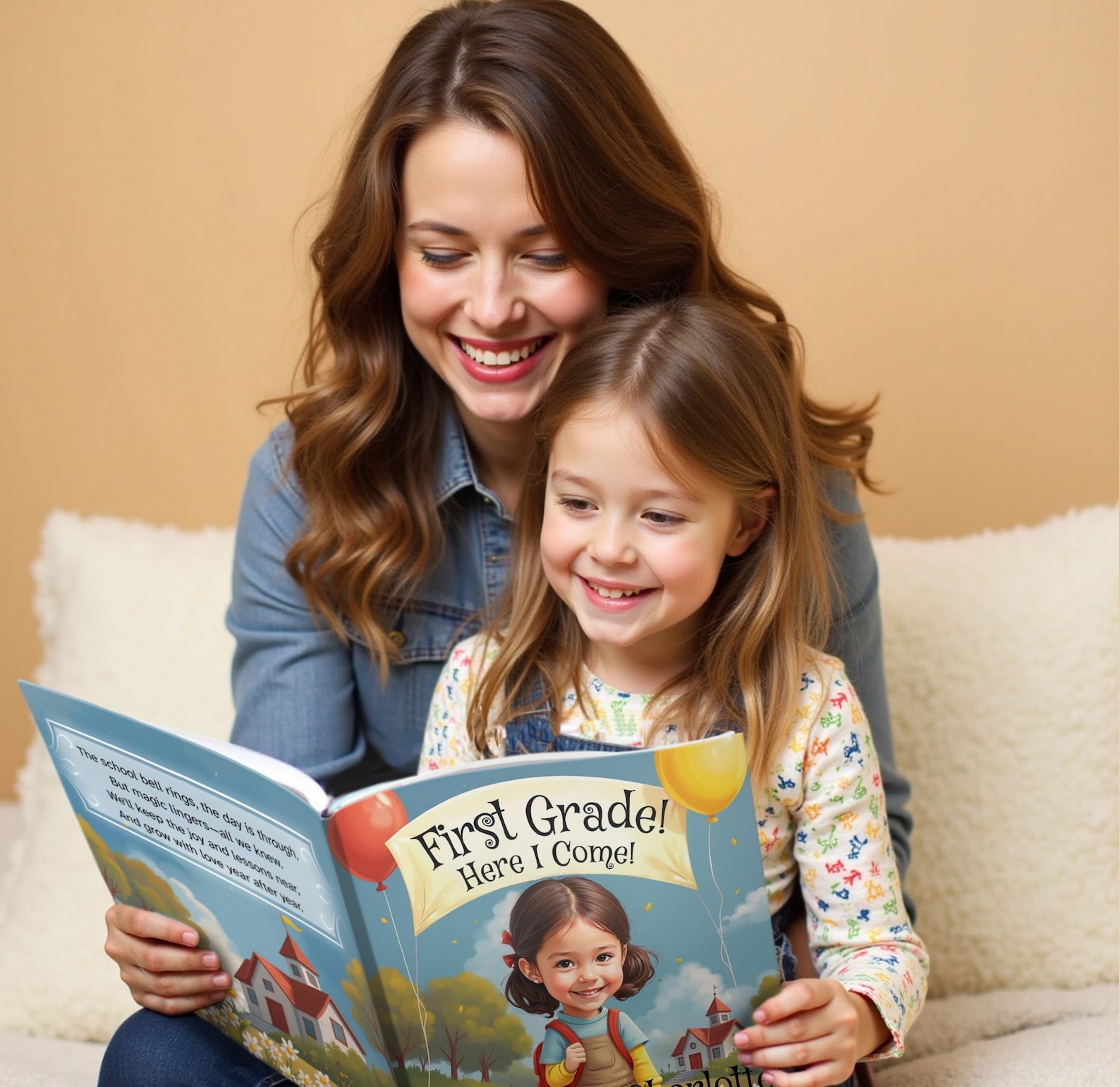First Grade! Here I Come | Personalized Storybook for Kids | First Day ...