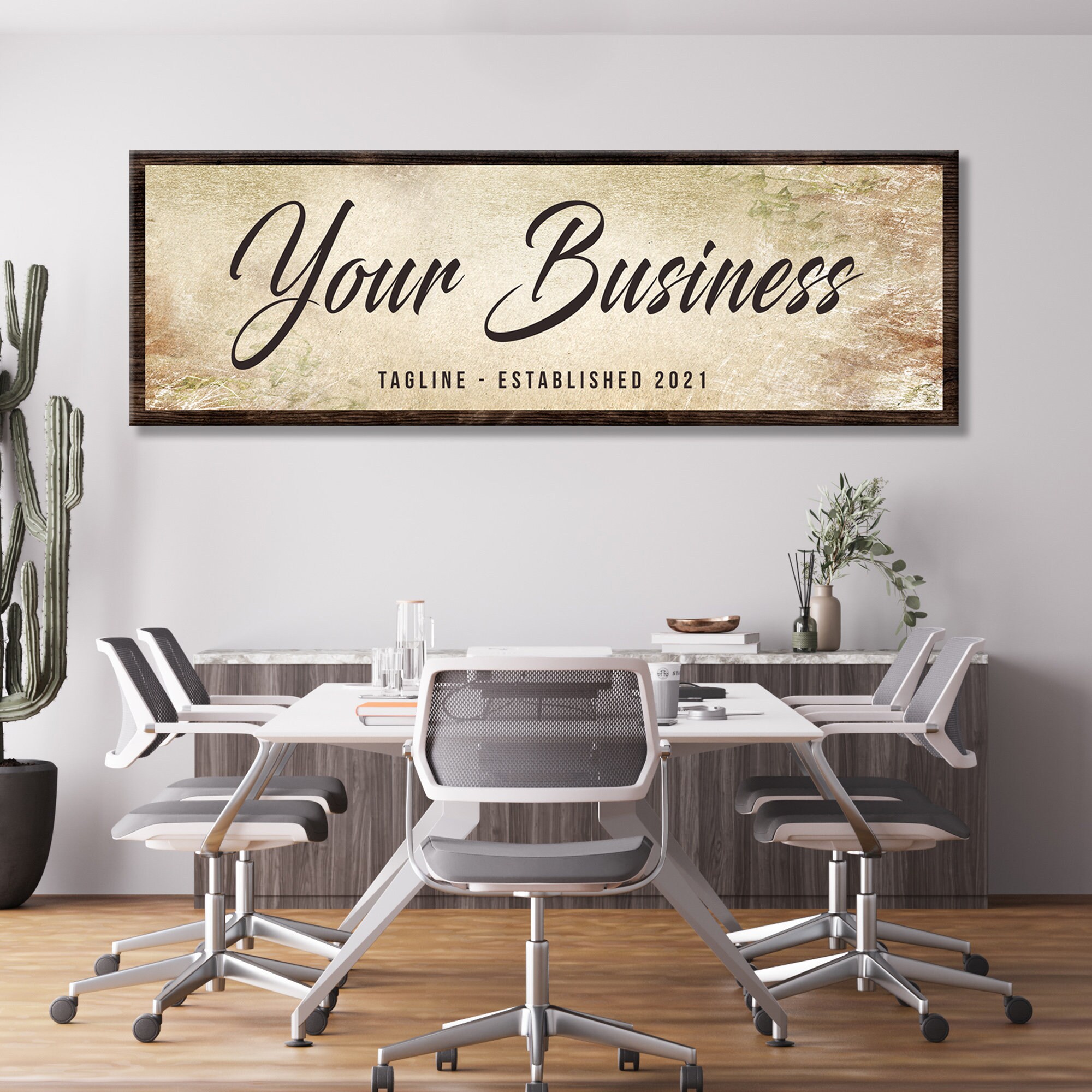 Business Sign Rustic Wall Art Décor Office Wall Design Living - Etsy UK