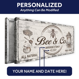 Bee Sign | Bumble Bee Decor | Farmhouse Wall Decor | Farm Sign ...