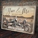 You and Me We Got This Canvas Sign | Couple Name Sign Wall Art ...