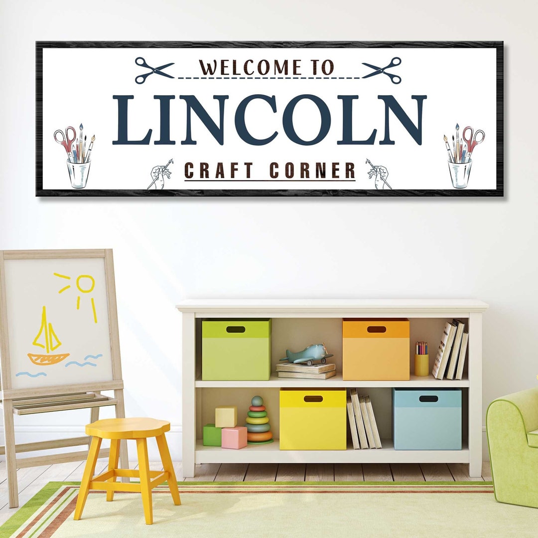 Craft Room Decor | Personalized Farmhouse Craft Room Wall Decor | Craft ...