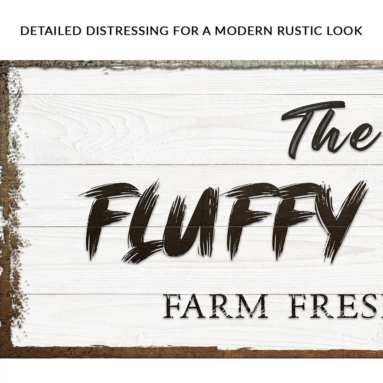 Fluffy Butt Hut Sign Personalized Fluffy Sign Butt House Décor | Etsy