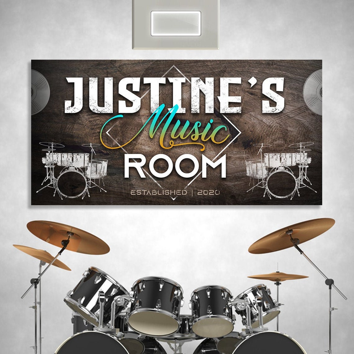 Music Room Sign Custom Name Music Room Sign Personalized Gifts - Etsy