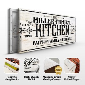 Kitchen Sign Custom | Kitchen Wall Art | Kitchen Family Sign ...