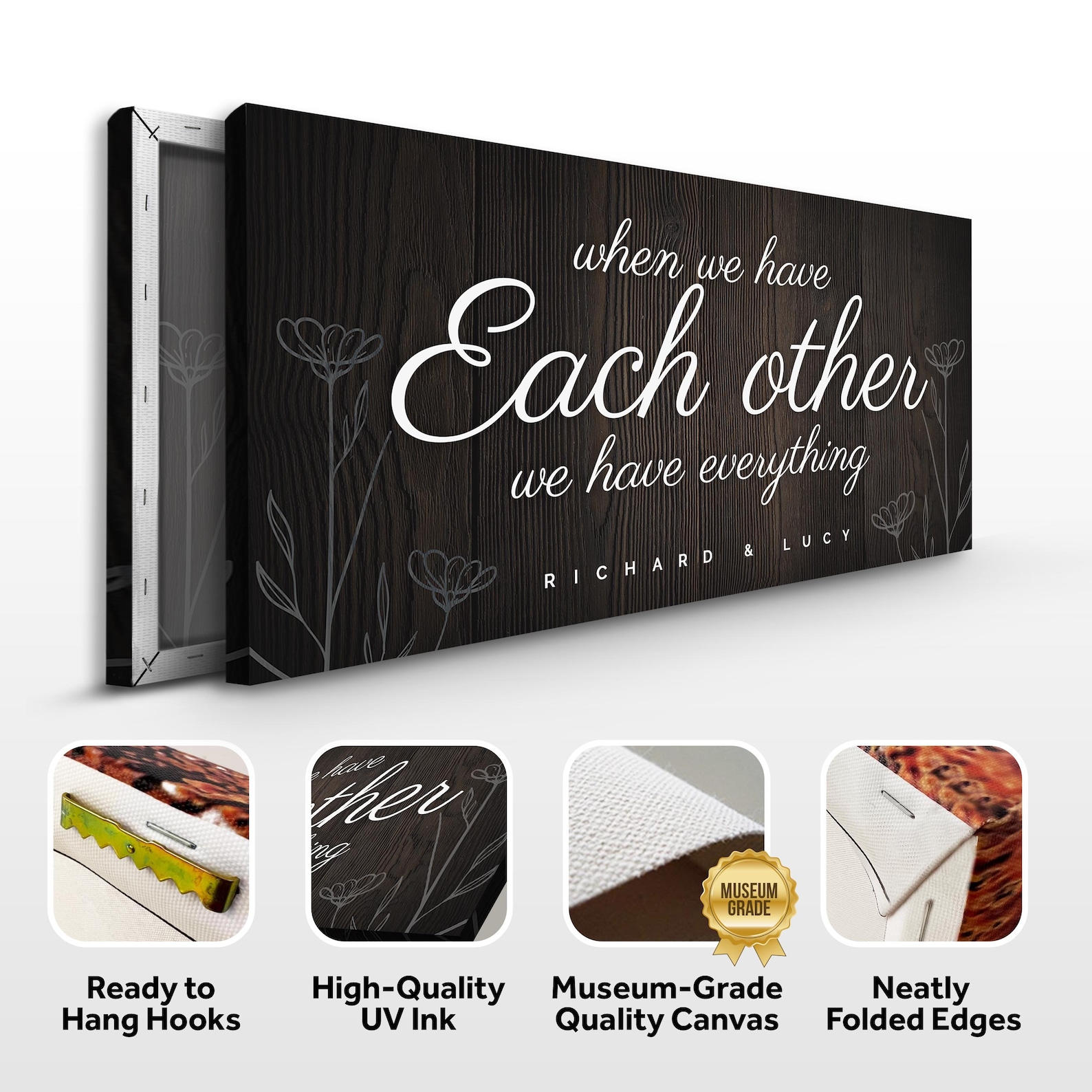 When We Have Each Other We Have Everything Sign | Wedding Anniversary ...