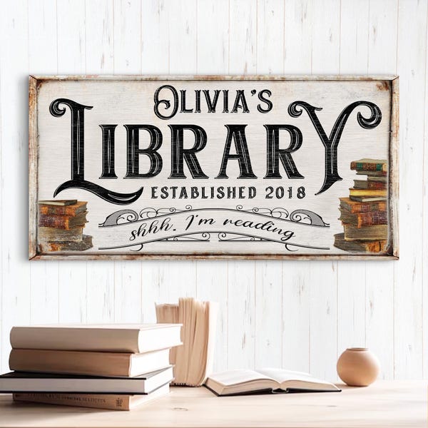 Reading Corner Sign - Etsy