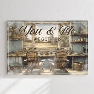 You and Me We Got This Wall Decor | Couple Name Sign | Couple Kitchen ...