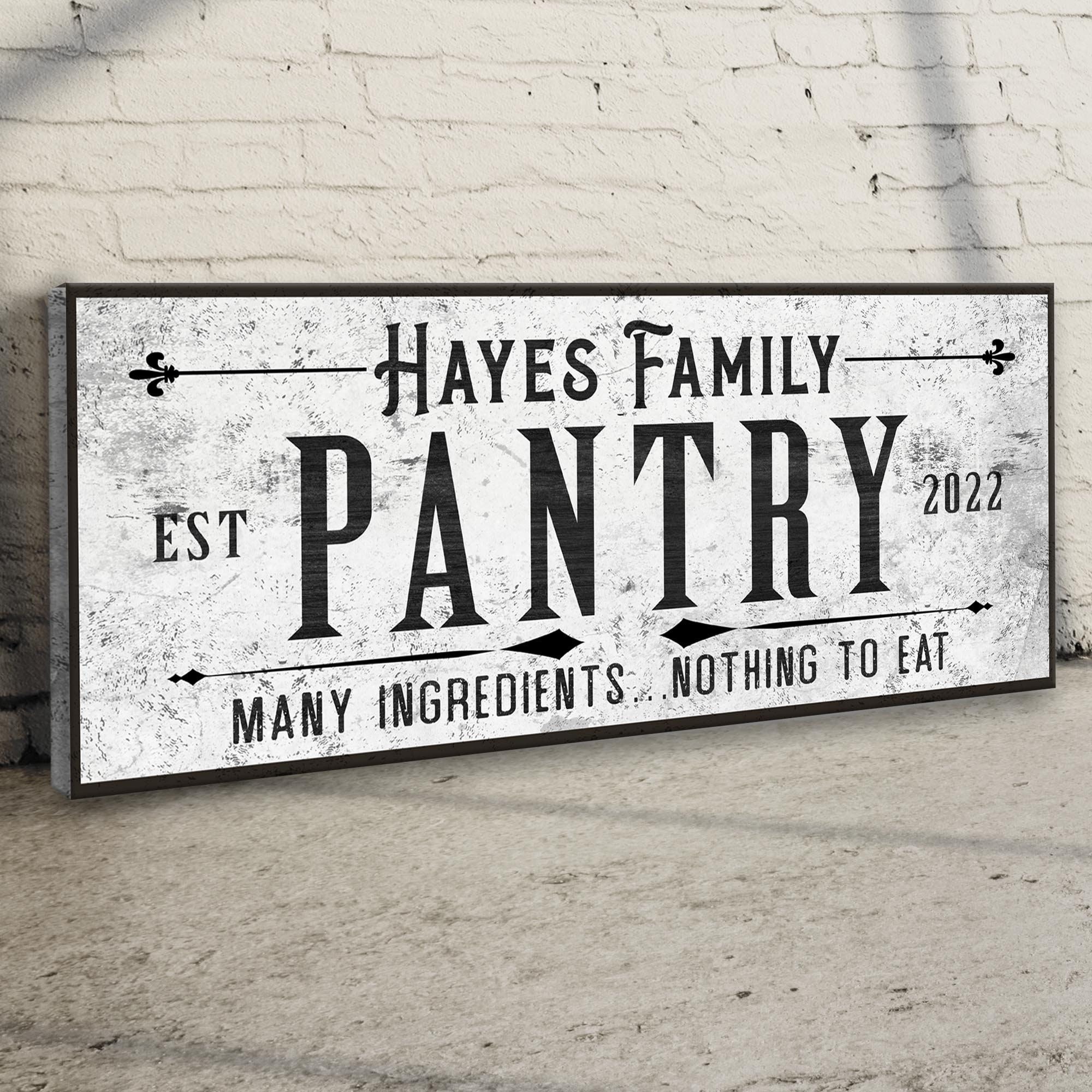 Pantry Rule - Etsy