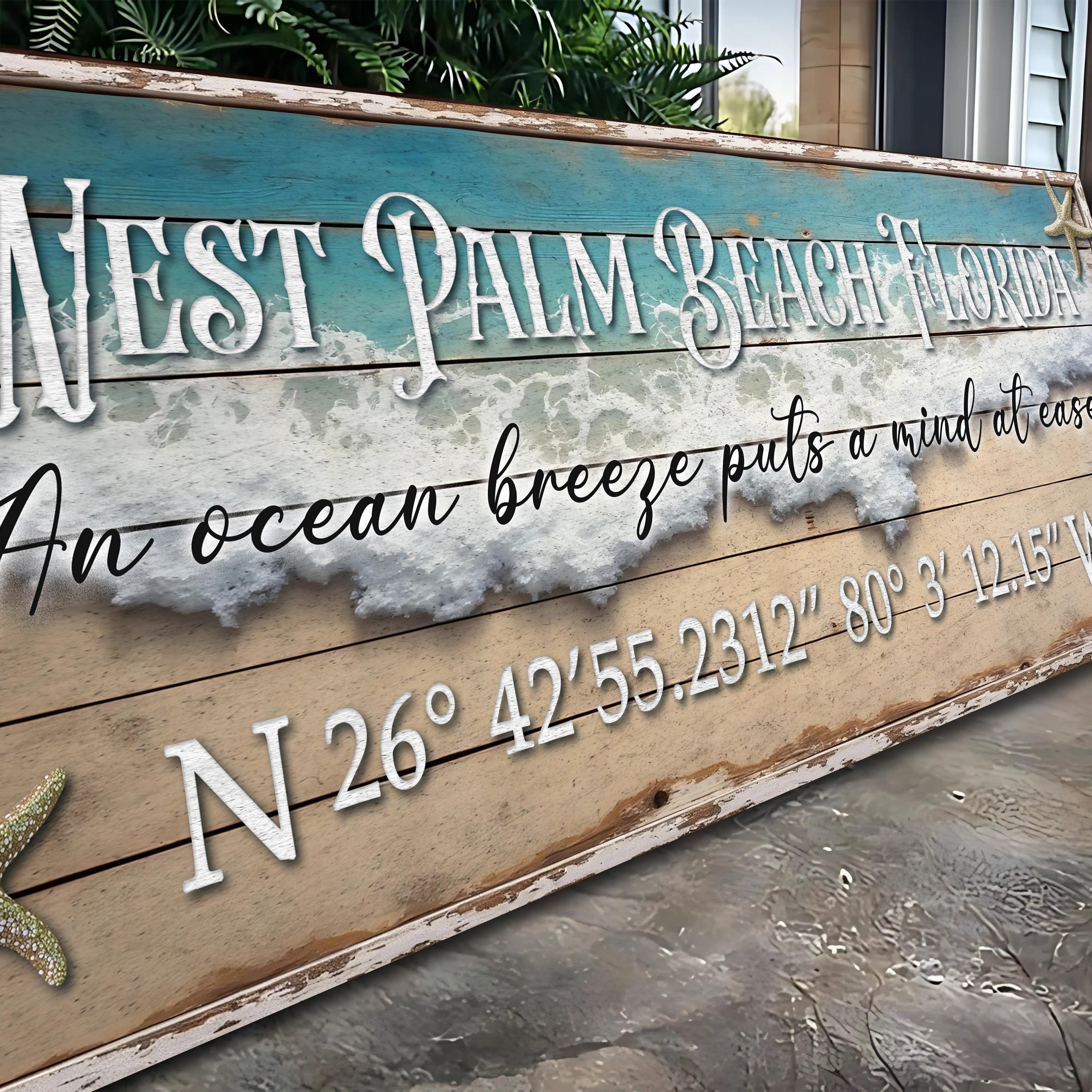 Personalized Beach House Coastal Sign | Beach House Print | Beach Wall ...
