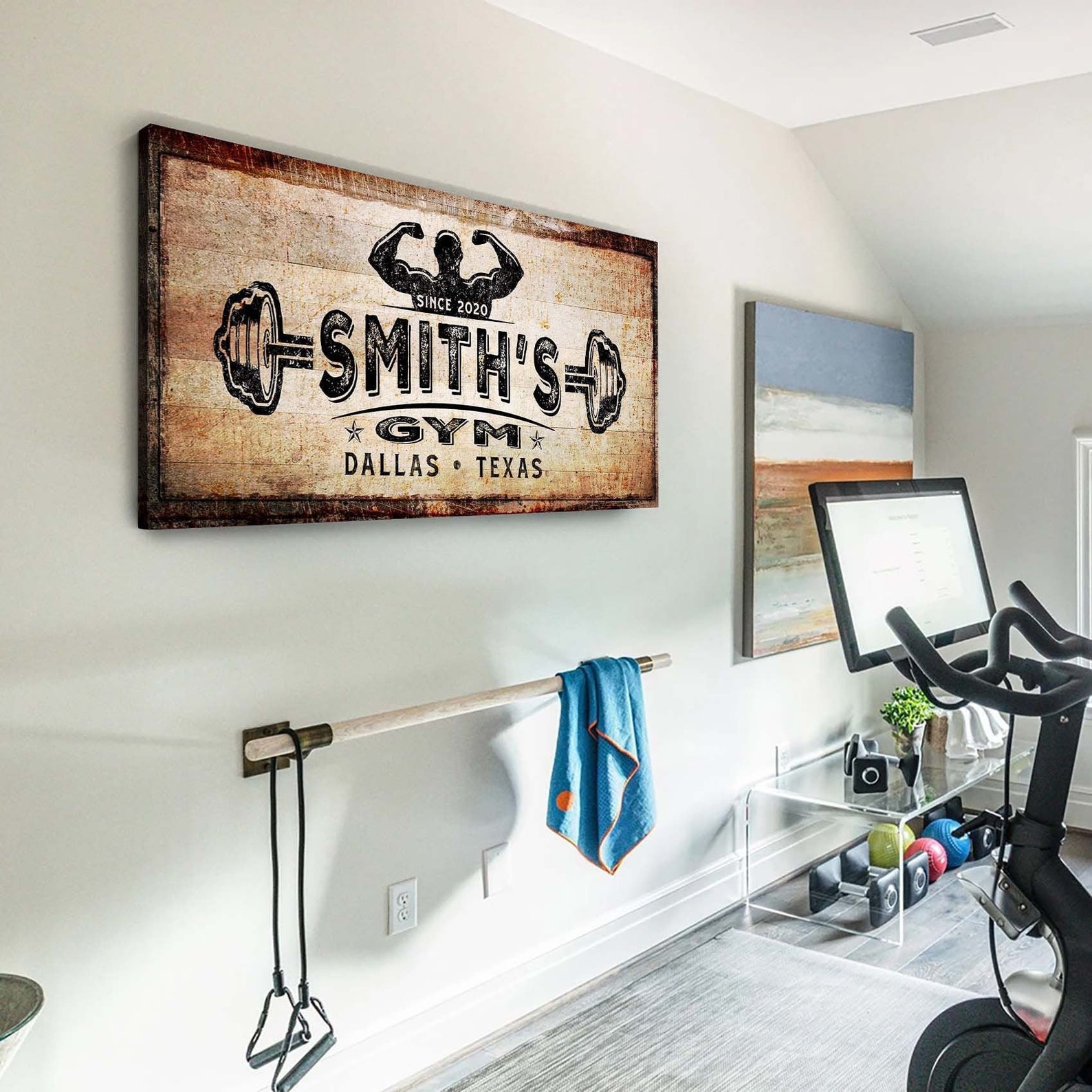 Custom Gym Sign Home Gym Sign Crossfit Gym Sign Outdoor - Etsy UK