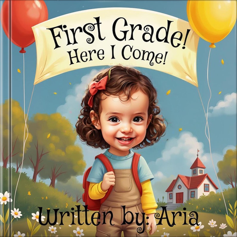 First Grade! Here I Come | Personalized Storybook for Kids | First Day ...