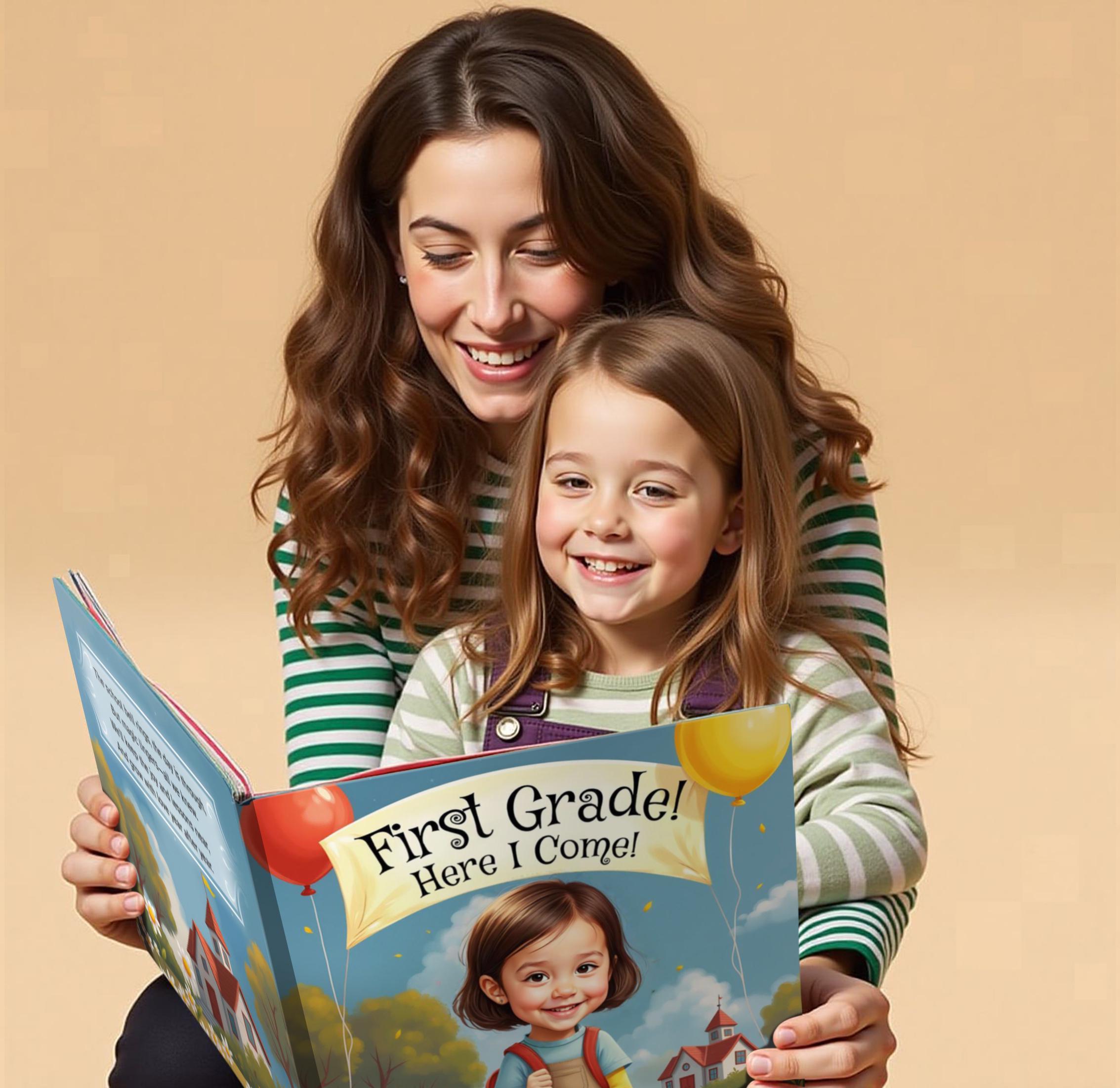 First Grade! Here I Come | Personalized Storybook for Kids | First Day ...