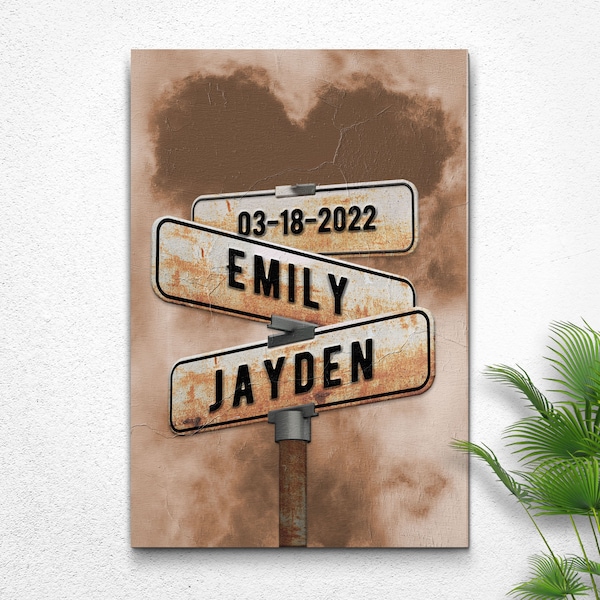 Wedding Street Sign - Etsy
