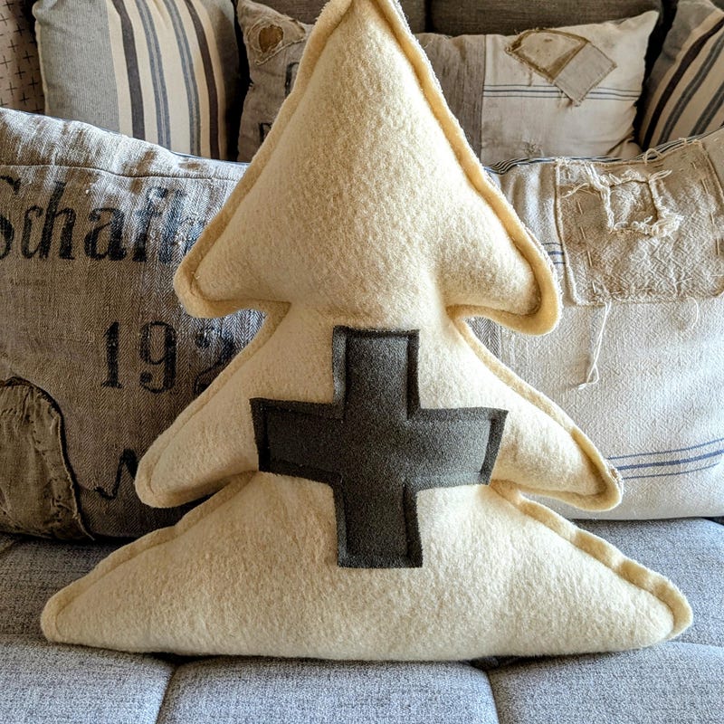 Tree Pillow - Etsy