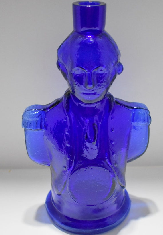 Vintage Bottle Jacquin Cobalt Blue George Washington Liquor No - Etsy.de