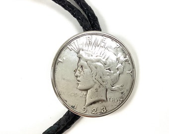 Silver Dollar Bolo - Etsy