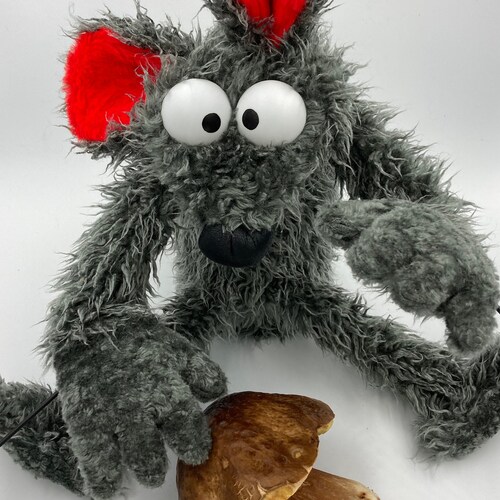 Miss Mouse Hand Puppet Muppet Style - Etsy