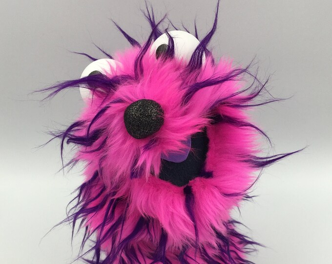 Dizzy Pink Hand Puppet Toy for Kids - Etsy