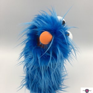 Blue Caveman - Hand Puppet, Muppet Style - Etsy
