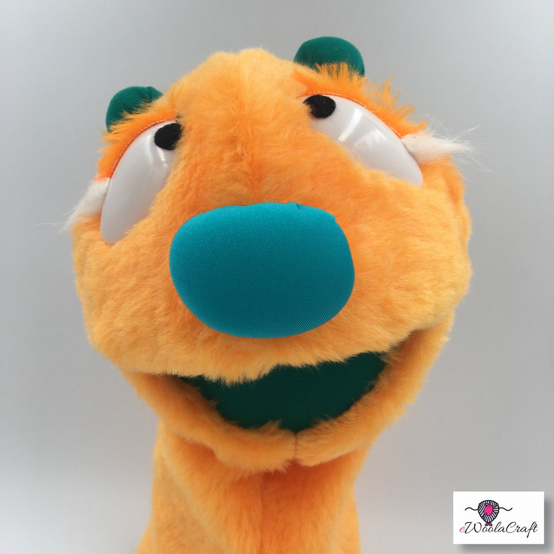 Orange Hero Hand Puppet Muppet Style - Etsy