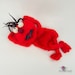 Red Monster Hand Puppet Muppet Style With Dreads - Etsy