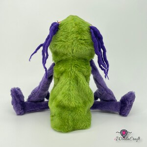 Good Girl With Purple Accent - Hand Puppet - Etsy