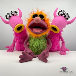 Snowth Inspired Hand Puppet, Muppet Style - Etsy