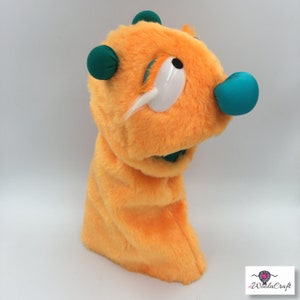 Orange Hero - Hand Puppet, Muppet Style - Etsy