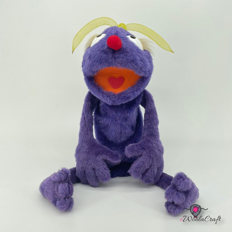 Smart Larry Hand Puppet Muppet Style Monster Puppet - Etsy