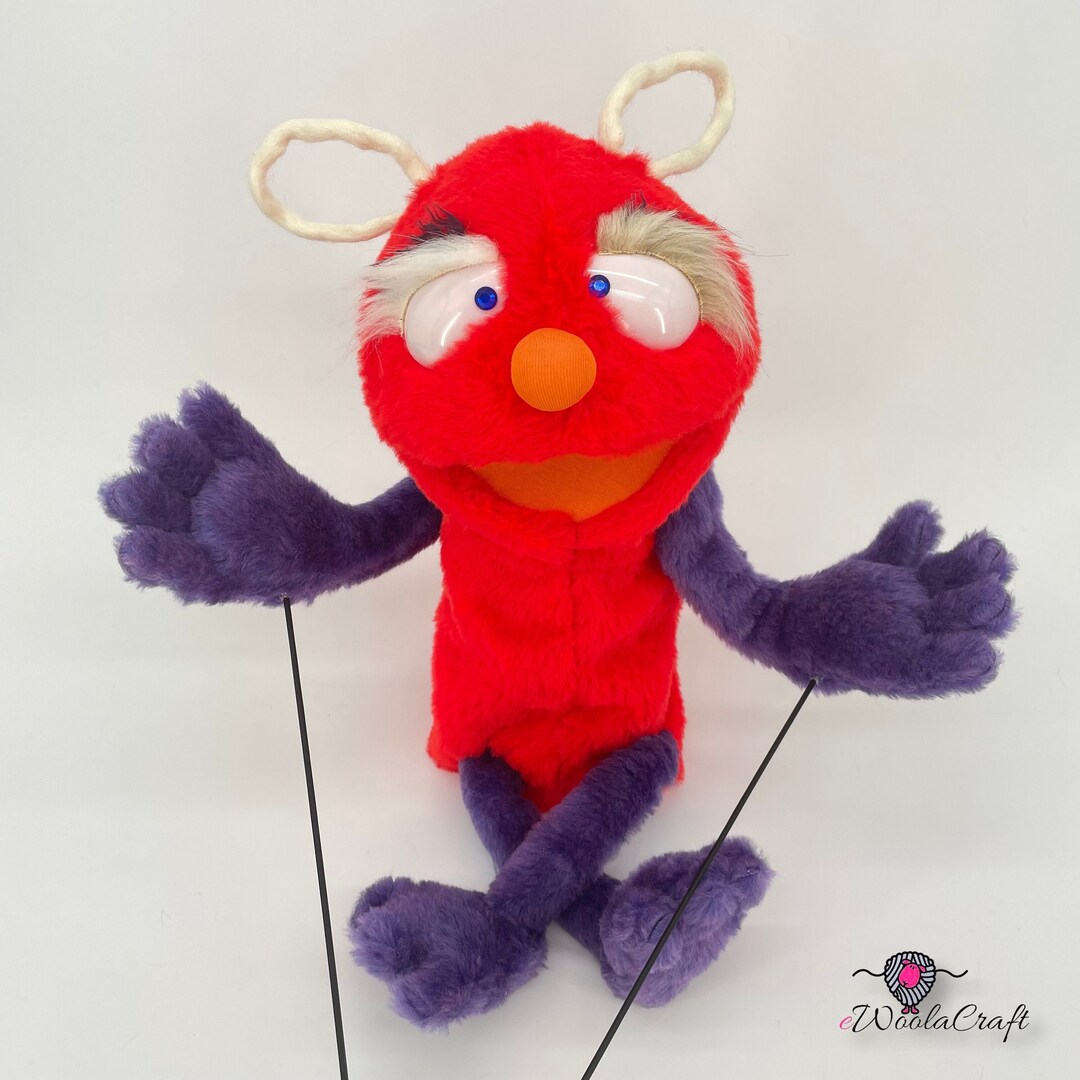 Sweet Pepper With Purple Accent - Hand Puppet, Muppet Style - Etsy