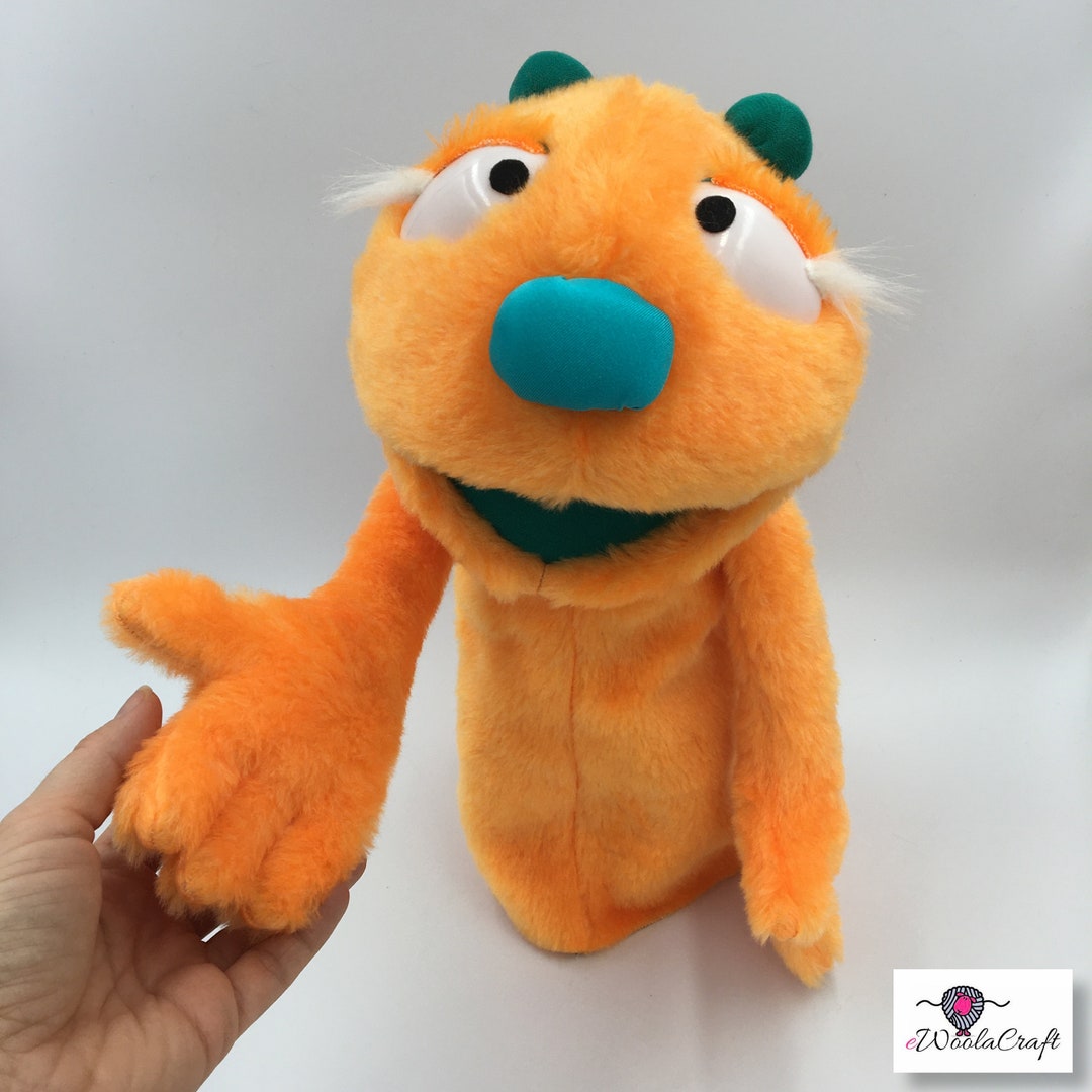 Orange Hero - Hand Puppet, Muppet Style - Etsy