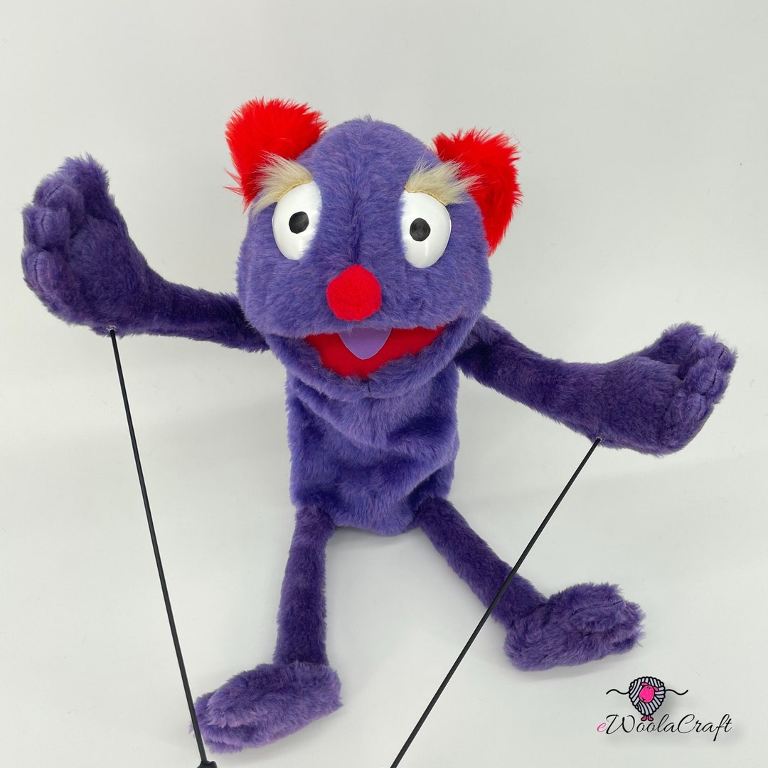 Violet Sweetheart - Hand Puppet - Etsy