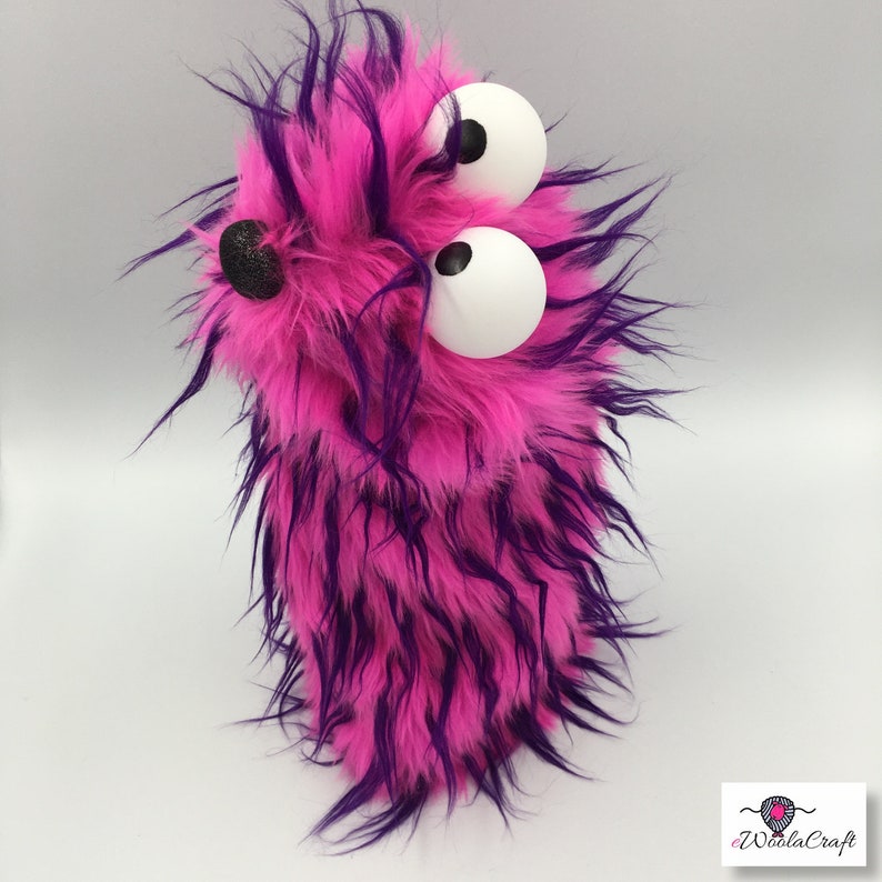 Dizzy Pink Hand Puppet Toy for Kids | Etsy