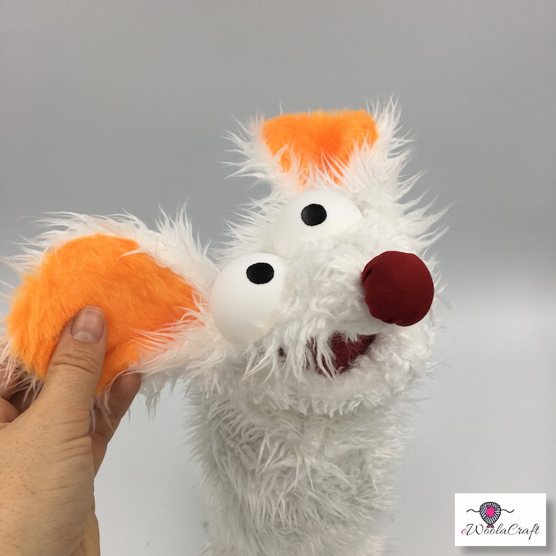 Miss Mouse Hand Puppet Muppet Style | Etsy UK