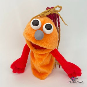 Sunshine Baby With Red Accent Hand Puppet Toy for Girl - Etsy