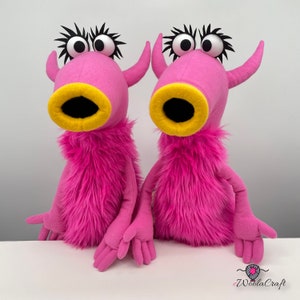 Snowth Inspired Hand Puppet, Muppet Style - Etsy