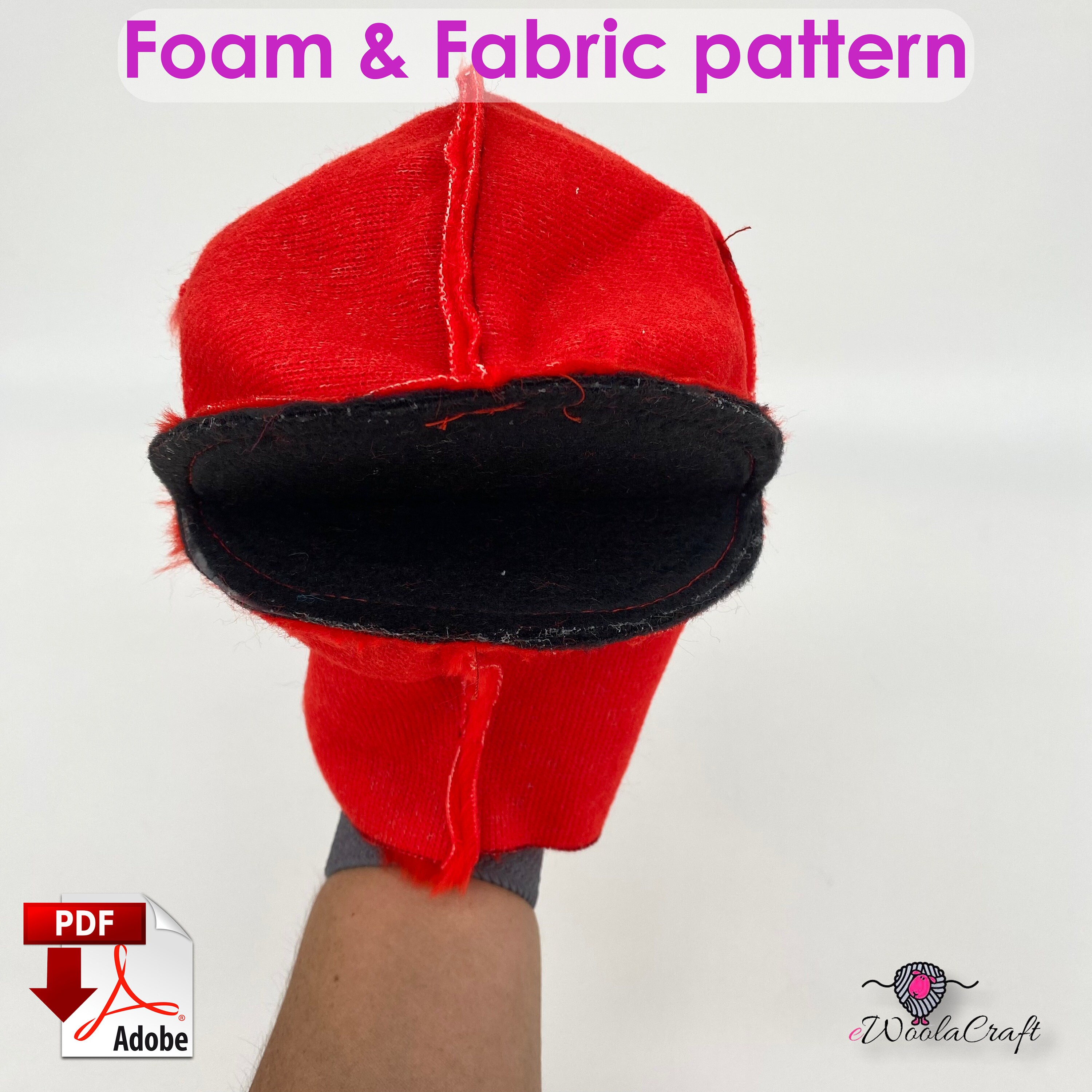 The Round-shaped Puppet's Head PATTERN - Etsy